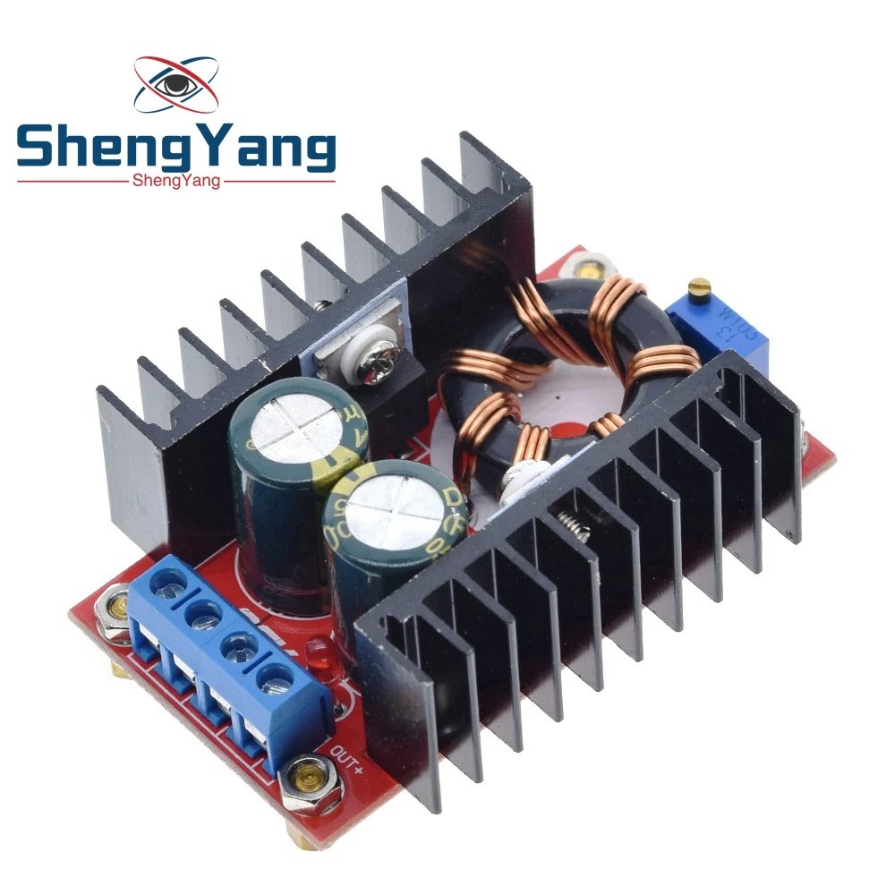 150w Dc-dc Boost Converter Step Up Power Supply Module 10-32v To 12-35v ...