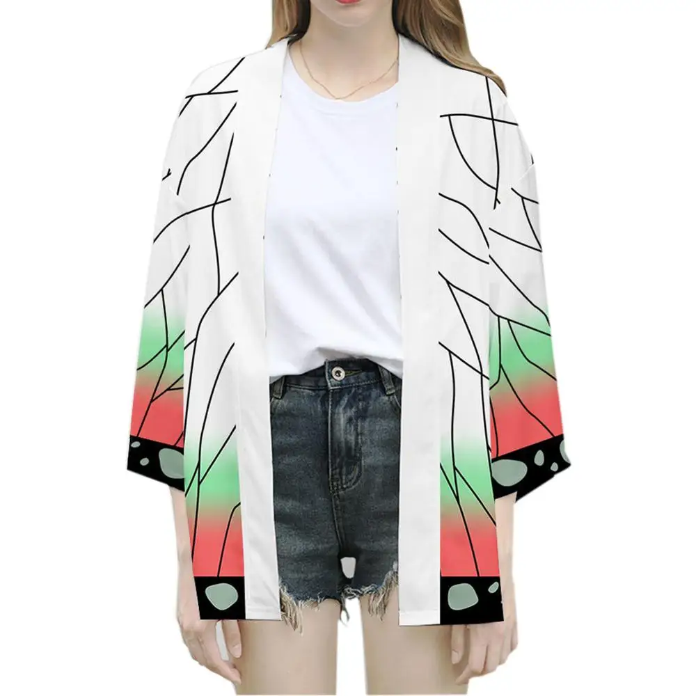 Demon Slayer Kimetsu No Yaiba Unisex Kochou Shinobu Cosplay Costume ...