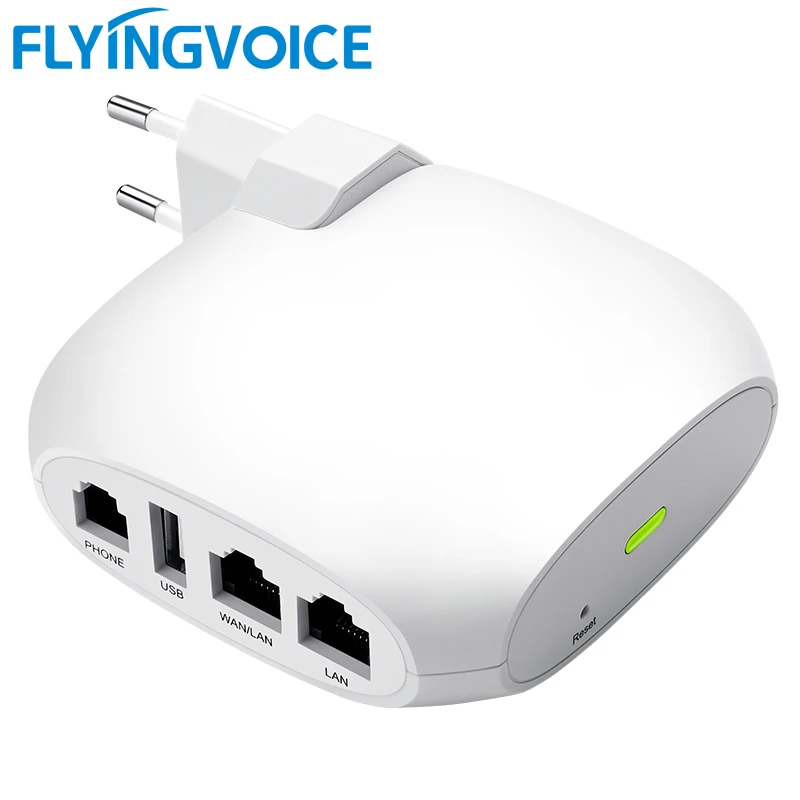 FLYING VOICE Wireless VOIP Adapter FTA1101 Portable VOIP Gateway ATA ...