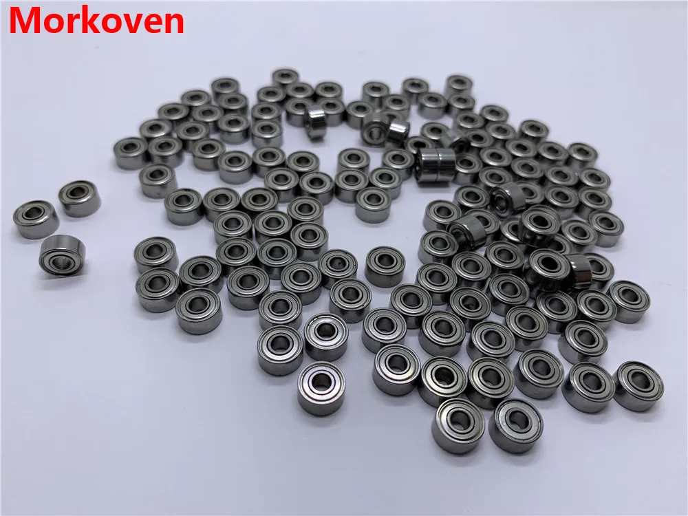 10Pcs 693ZZ import Ball Bearing 3x8x4 mm ABEC-7 Engine Bearing 693 ZZ ...