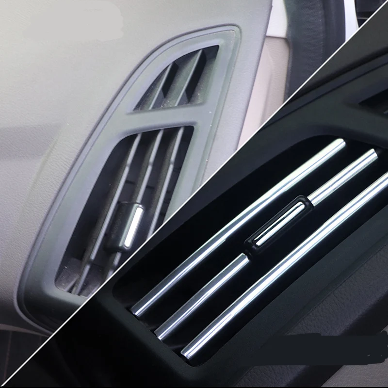 Newest 3m U Shape DIY Car styling Interior Air Vent Grille Switch Rim ...