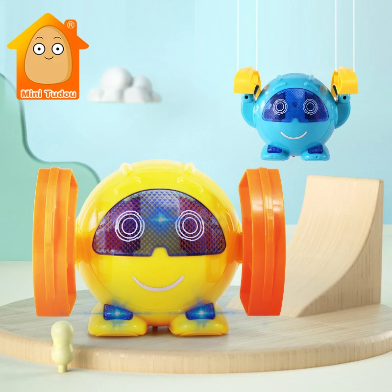 Cartoon Voice Control Dance Action Toy Plastic Lighting Musical Dancing ...