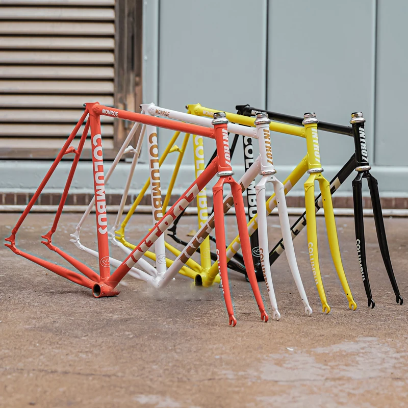 Intro7 Columbus Retro Frameset Fixed Gear Frame Field Lug Sleeve Steel ...