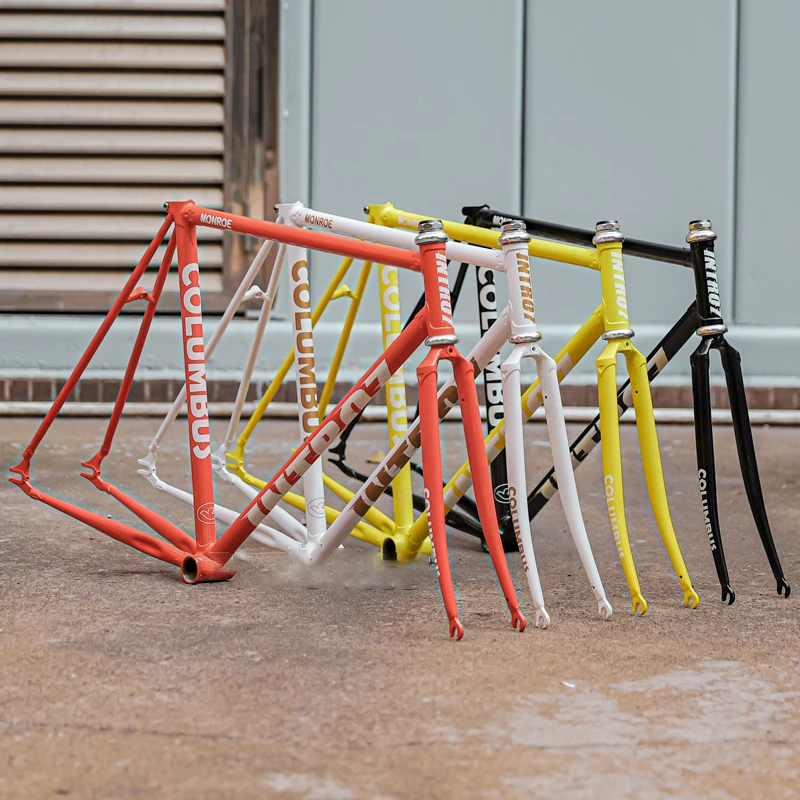 Intro7 Columbus Retro Frameset Fixed Gear Frame Field Lug Sleeve Steel ...