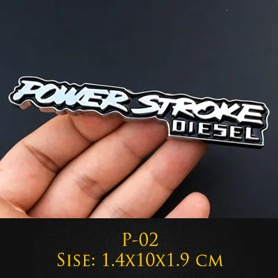 Powerstroke P Stickers