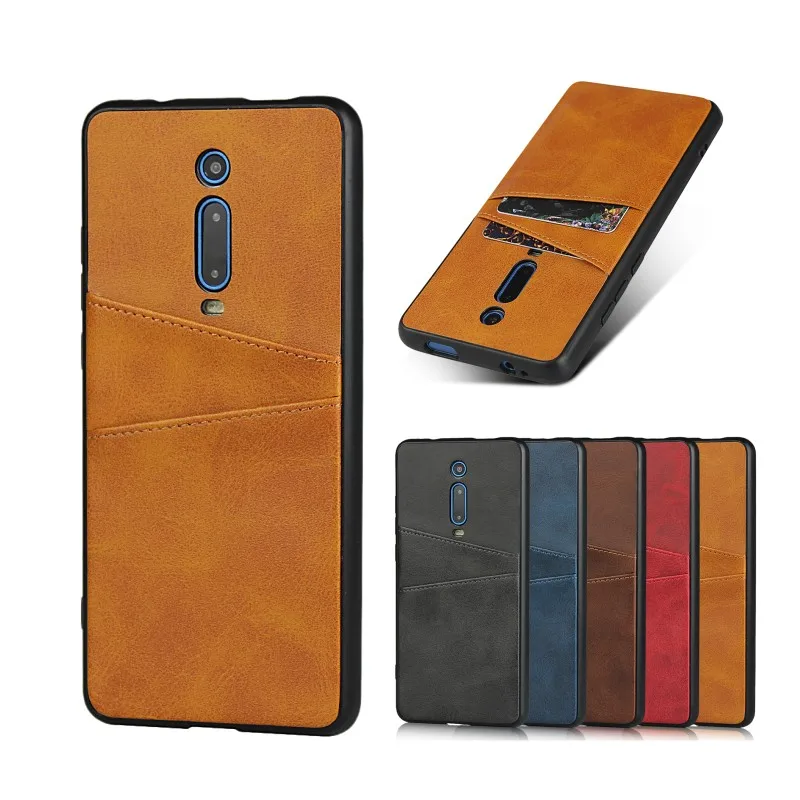 For Xiaomi Mi 9t Mobile Phone Back Cover For Xiaomi Redmi K20 Leather ...