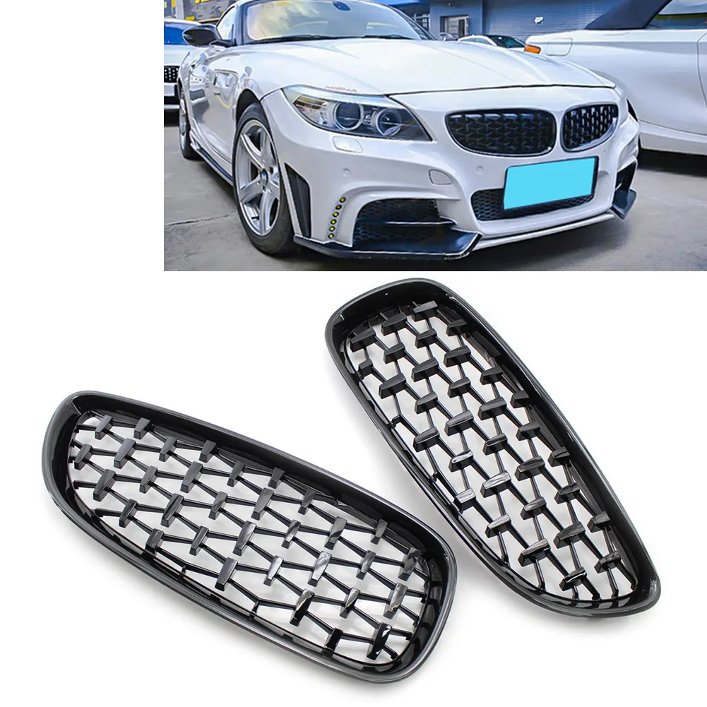 Car Front Kidney Mesh Grille For BMW E89 Z4 2009 2010 2011 2012 2013 ...