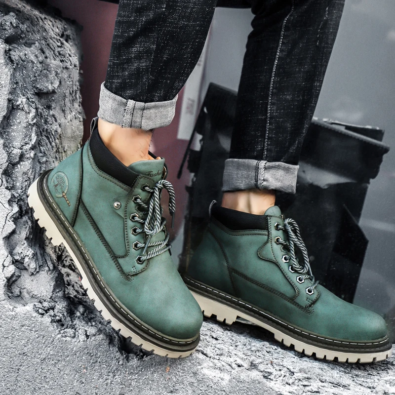 Green Timberland Boots For Men