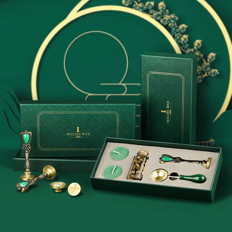 Sealing Wax Stamp Box European Style Craft Gift Box DIY Scrapbook ...