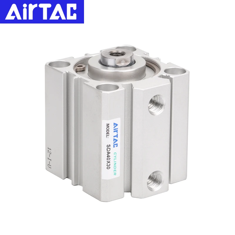 AirTac SDA Series Air Thin Cylinder Pneumatic Parts Cylinder Bore Size 20mm ...