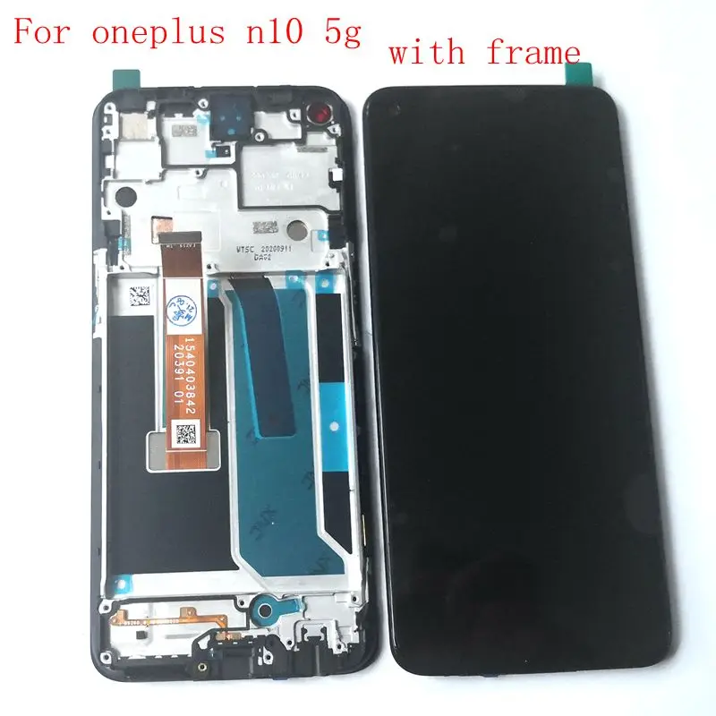 Display lcd original para oneplus nord n10 5g be2029, peça de reposição ...
