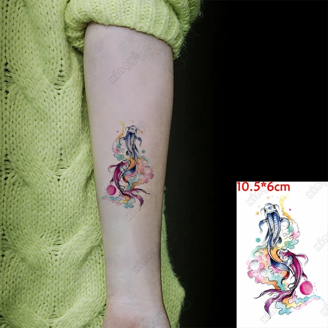 Pisces Tattoo On Foot