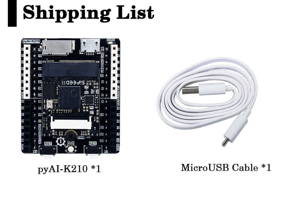 MicroPython K210 AI 개발보드 [pyAI-K210] / 디바이스마트