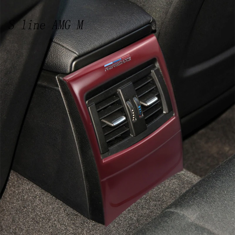 Car Interior For BMW F20 F21 1 Series Rear Outlet Frame Trim Covers Air ...