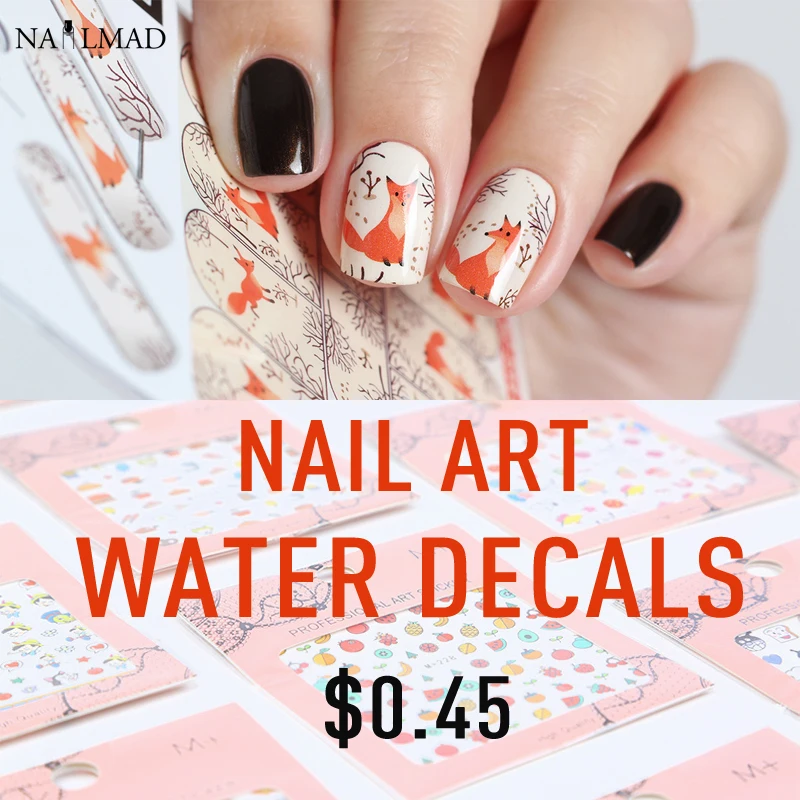 Nail Water Decals Clearance! 61designs Nail Art Sticker Slider Flamingo ...