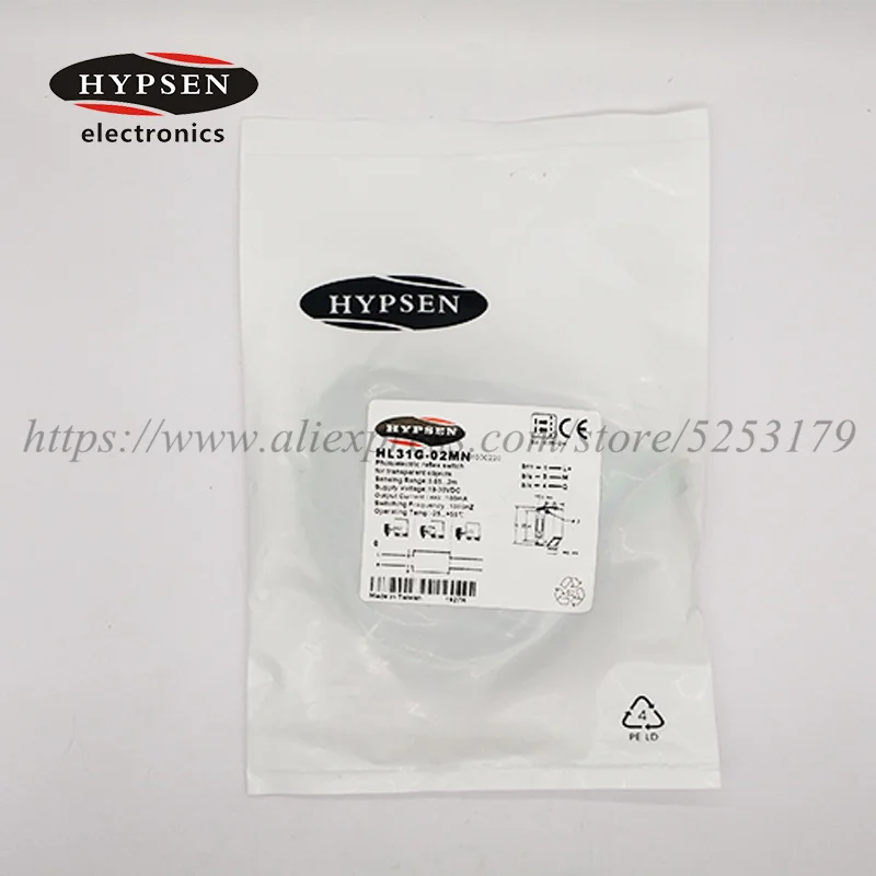 1PCS HYPSEN HL31G-02MN 투명 거울 반사 광전 스위치 유리 병 다이 커팅 머신 필름 공급 - 티몬