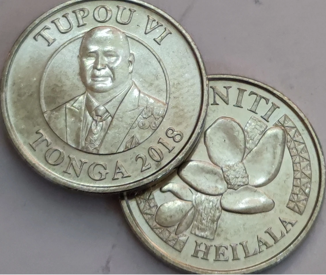 Tonga moneda 100% auténtica, colección Original, 17mm|coin|coin ...