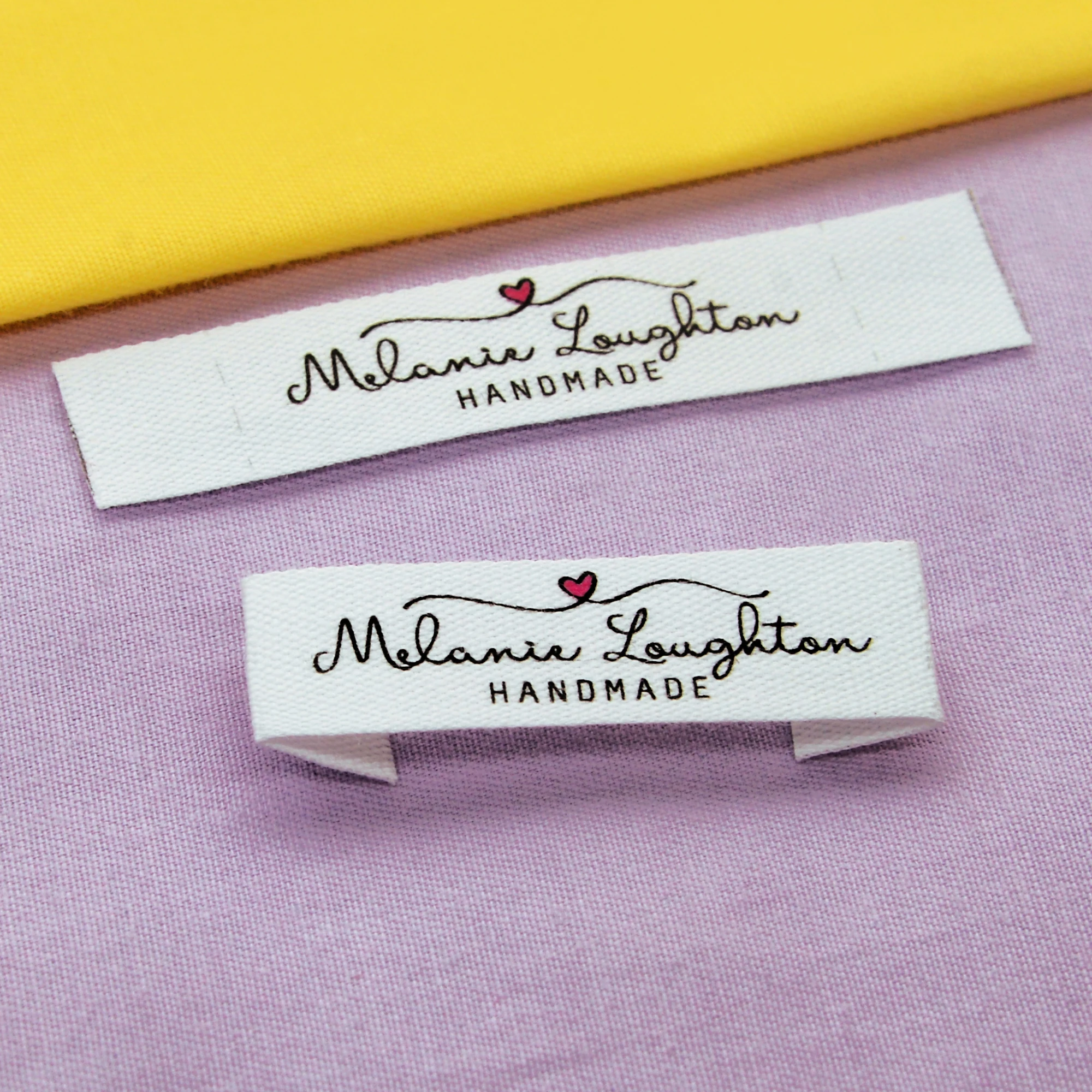 Custom Sewing labels / Brand labels, Custom Clothing Tags, Cotton ...