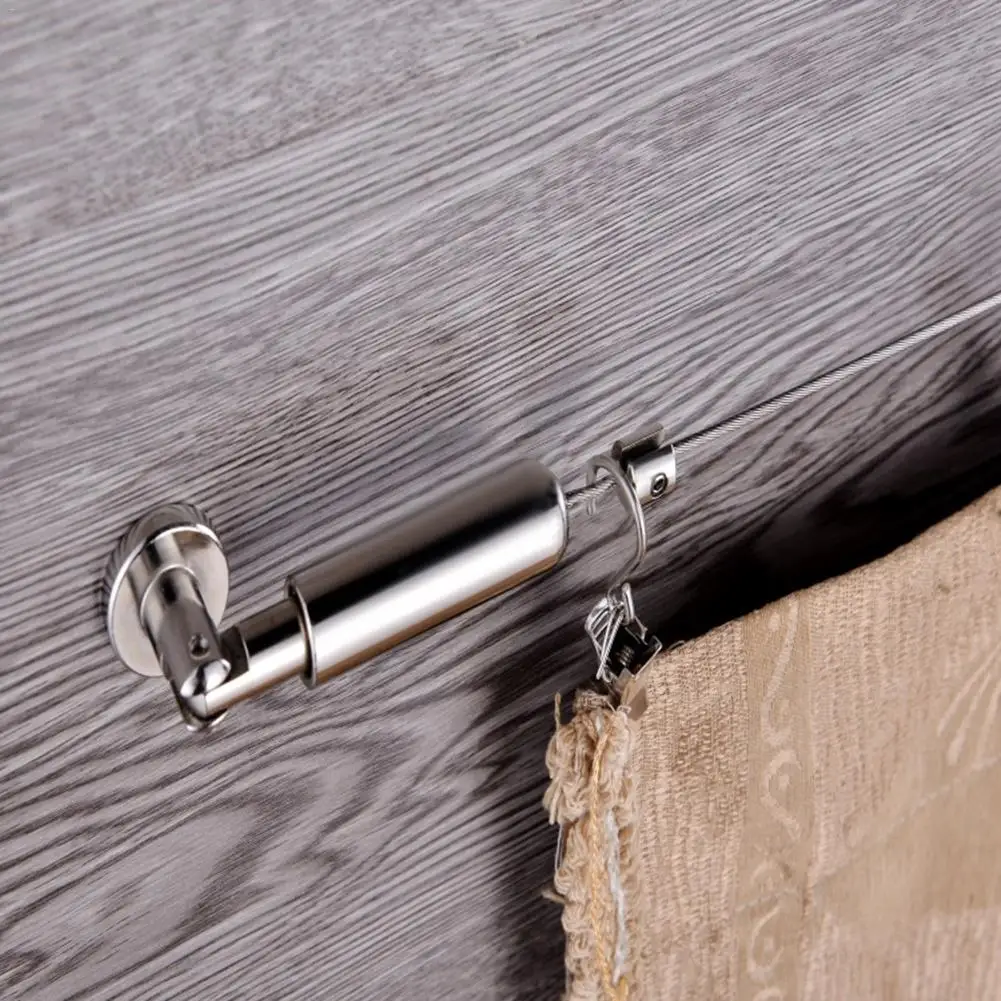 TRINGLE - EMBOUT TRINGLE,A--Rideau en acier inoxydable 304, 5M, jeu de ...