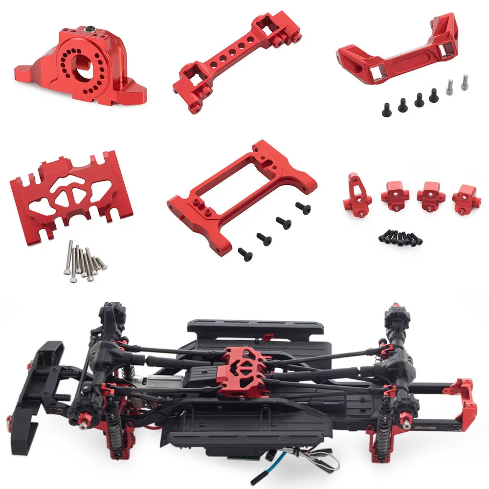 TRX 4 Aluminum Alloy Upgrade Frame Portal Axle Accessories for 1/10 RC ...