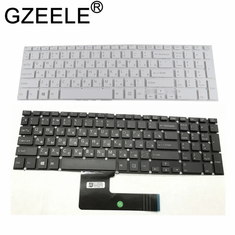 Teclado de ordenador portátil ruso, accesorio para Sony VAIO SVF152C29V ...