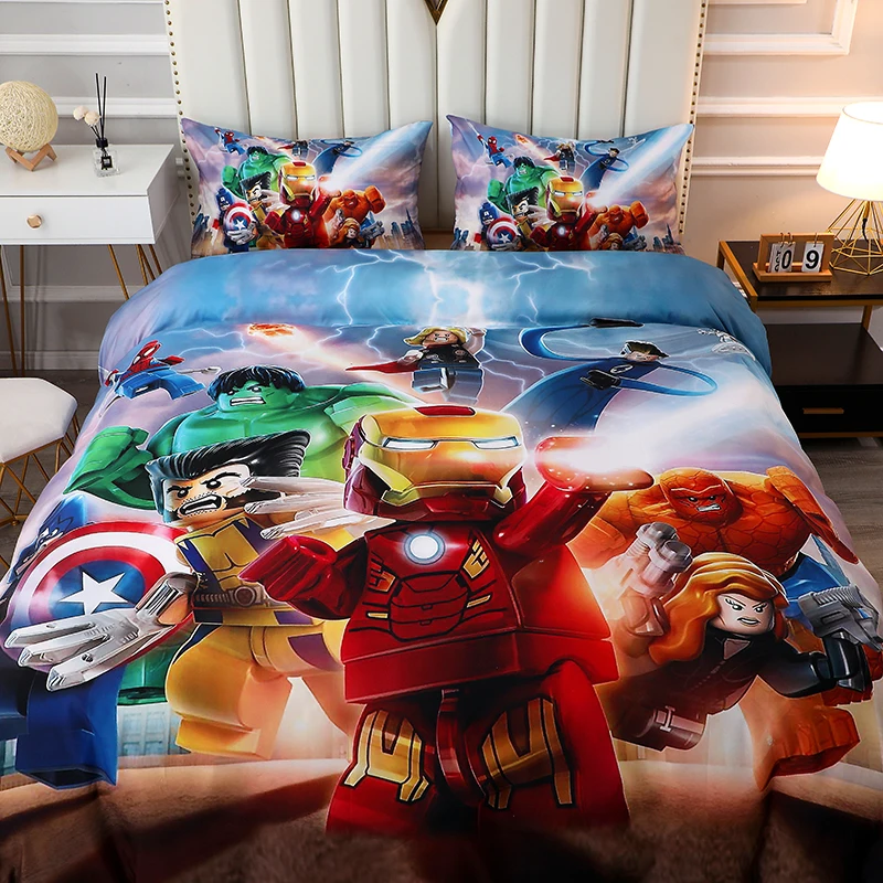 The Avengers Bedding And Curtains