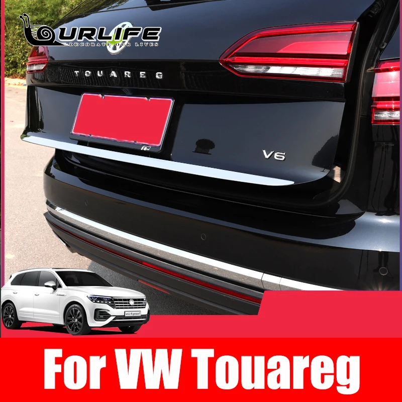 304-Stainless-Rear-Door-Trim-Tailgate-Decoration-Cover-Chrome-Sticker ...