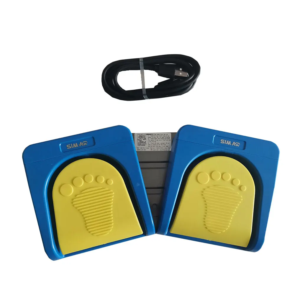 wireless bluetooth 2 key teleprompter controller foot pedal