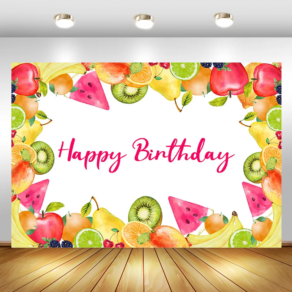 Summer-Fruit-Theme-Birthday-Backdrop-Fruit-Party-Photo-Background ...
