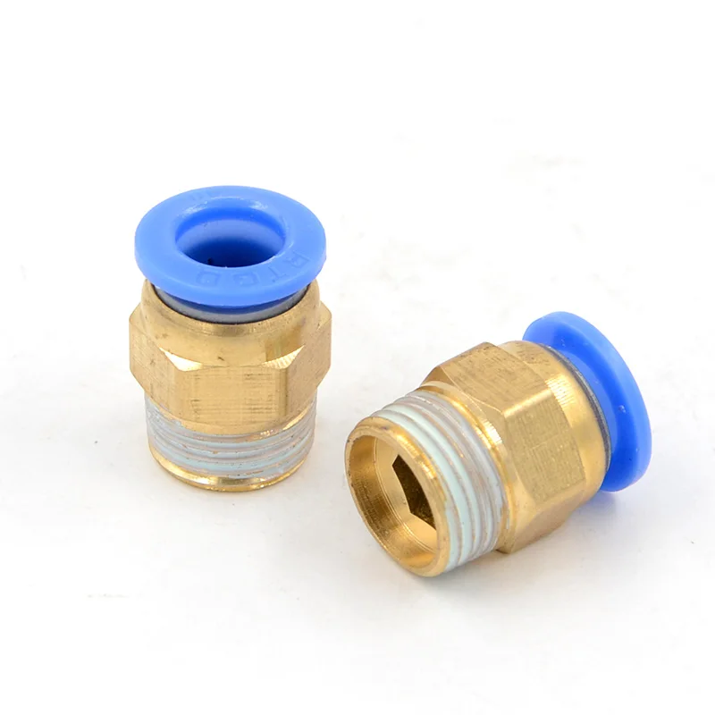 Pneumatic Fitting Joint Pipe Coupling Quick Push-in Connector Pc 4-01 ...