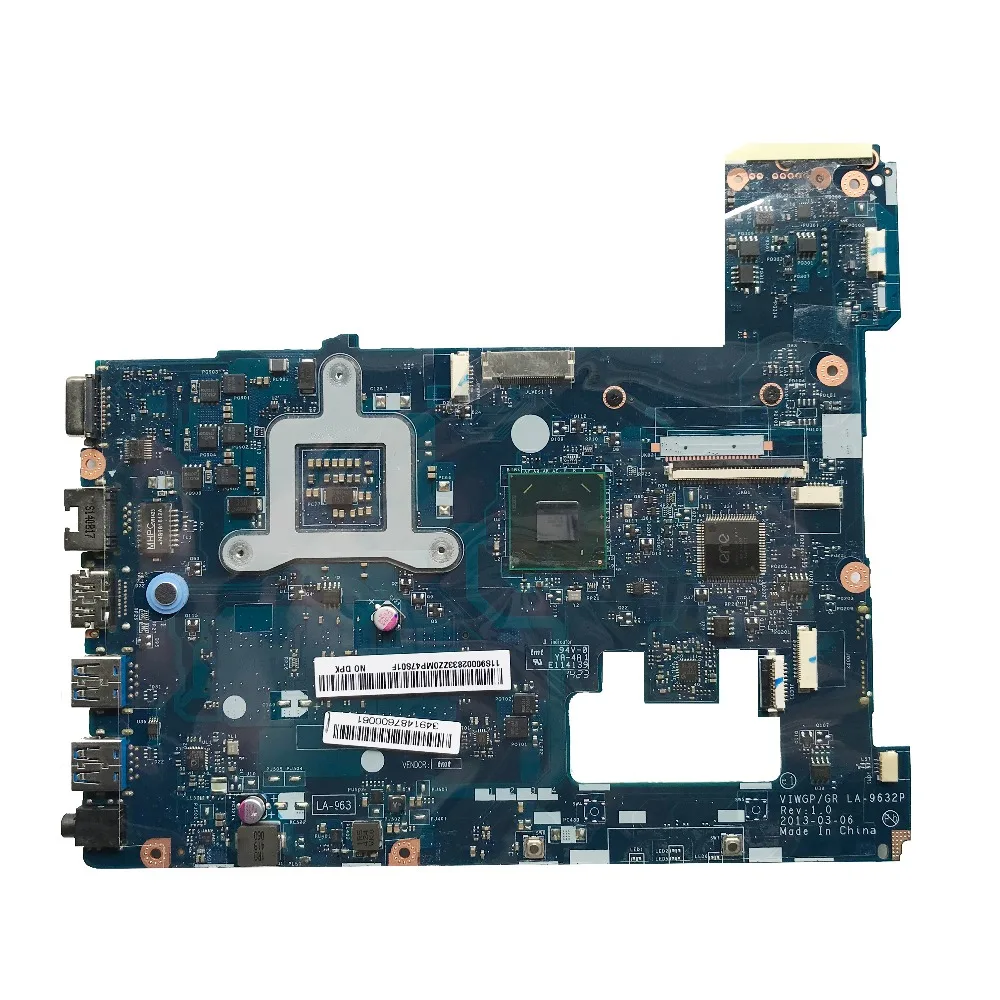 Original Laptop Motherboard HM76 DDR3 FRU 90002835 LA-9632P 100% ...