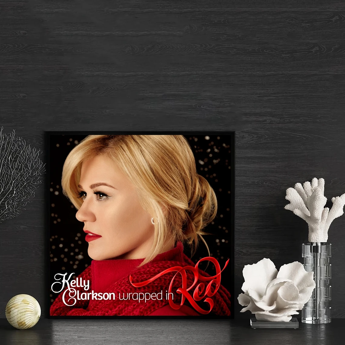 Kelly Clarkson Wrapped In Red