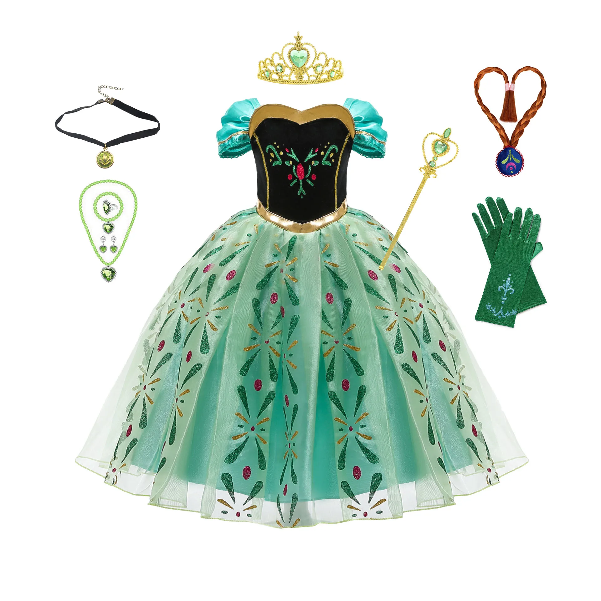 Frozen Anna Prom Dress