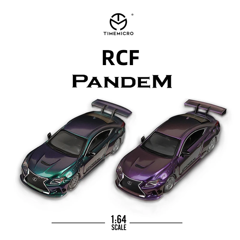 Time-Micro-1-64-Lexus-RCF-Chameleon-Version-SportsCar-Diecast-Model-Car ...