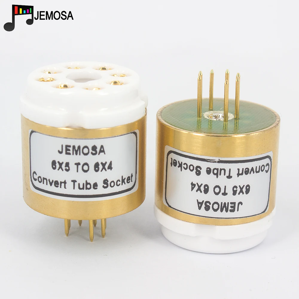 1PC 6X5 6X5G 6Z5P (Top) TO 6X4 (Bottom) Tube 8Pins TO 7Pins DIY Audio ...