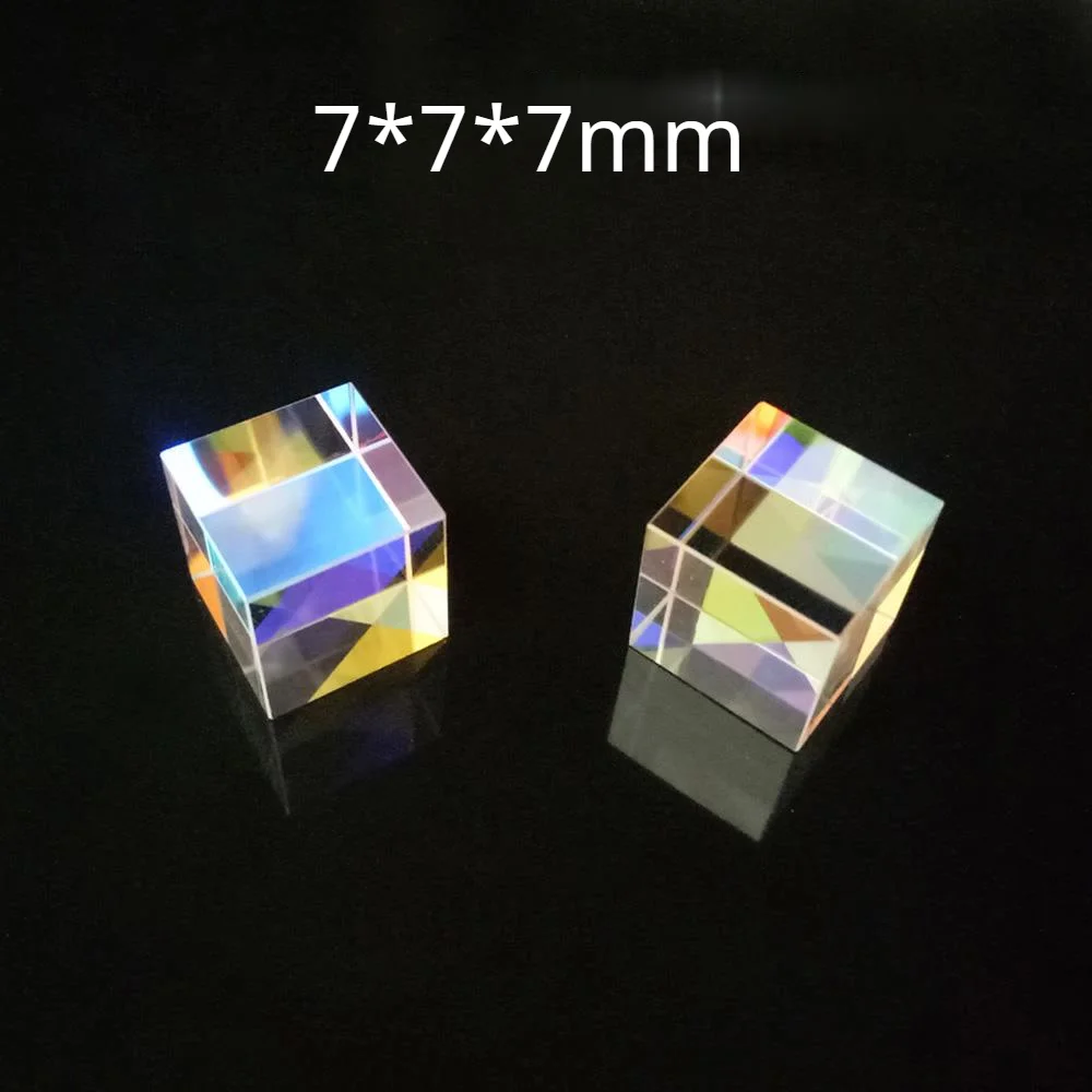 7*7*7mm Cubic Science Cube Optical Prisma Photography With Hexahedral ...