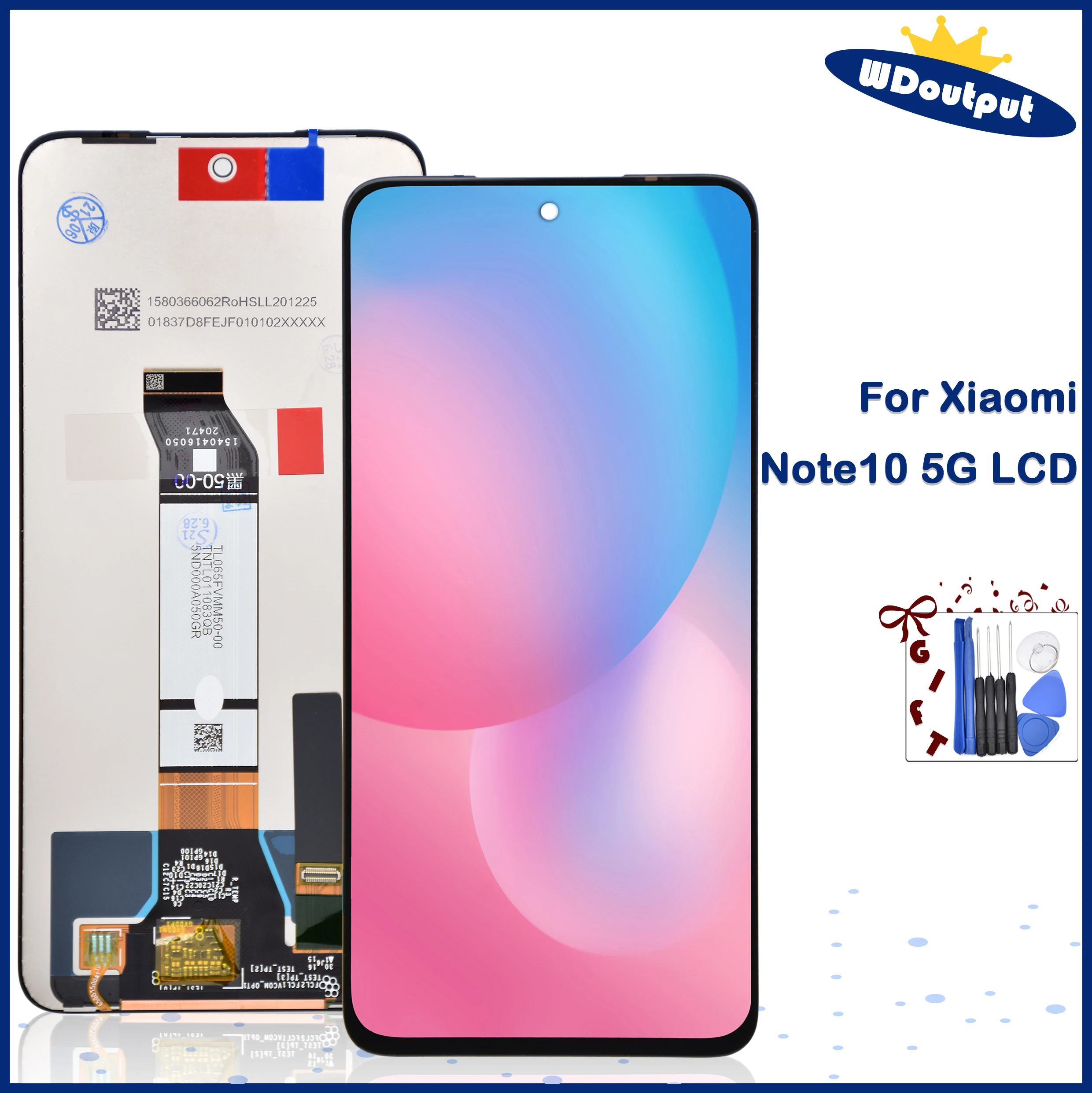 Tela-de-lcd-original-nova-para-xiaomi-redmi-note-10-5g-touch-screen-digitalizador-montagem ...