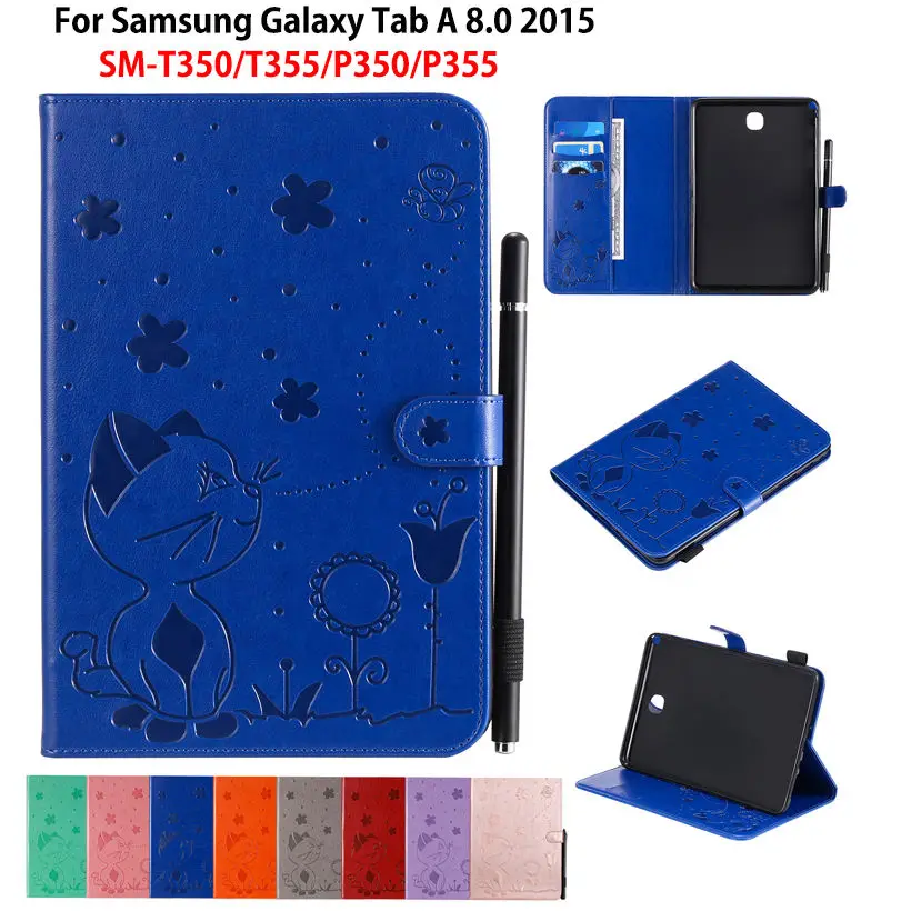 T355Y Case For Samsung Galaxy Tab A 8.0 SM-T350 T355 SM-T355 SM-P350 ...