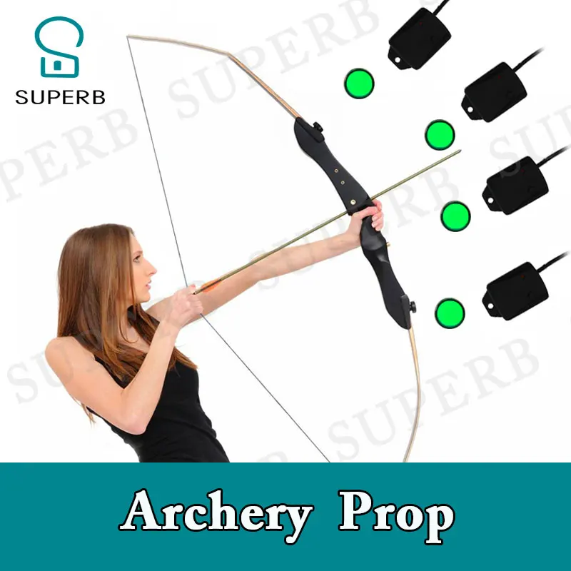 Superb Escape Room Prop Shoot All The Targets With Bow And Arrow To ...