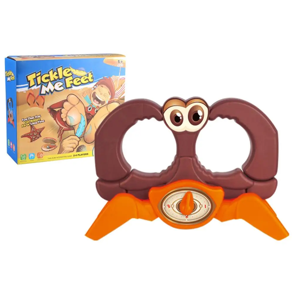 Tickle Me Feet Game Novelty Crab Spoof Game Funny Games For Family Game ...