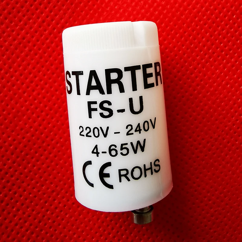 10pcs/lot Fluorescent Starters 4-65W 220V-240V Fluorescent Tube Fuse ...