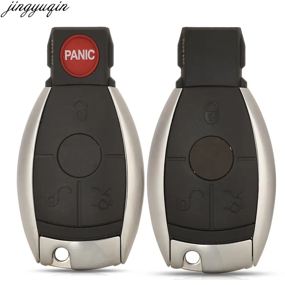Jingyuqin Remote Car Key Shell For Mercedes Benz W203 W204 W210 Amg Bga ...