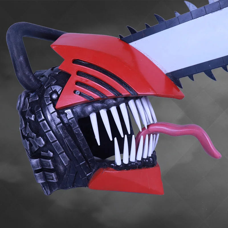 Anime Chainsaw Man Denji Pochita PVC Cosplay Helmet Replica Prop ...