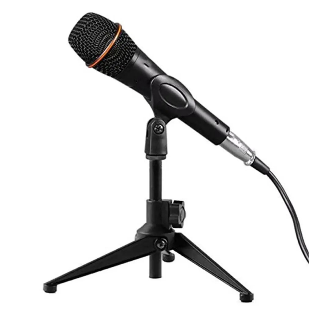 1Pcs-Portable-Microphone-Stand-Desktop-Tripod-Stand-Wired-Wireless ...