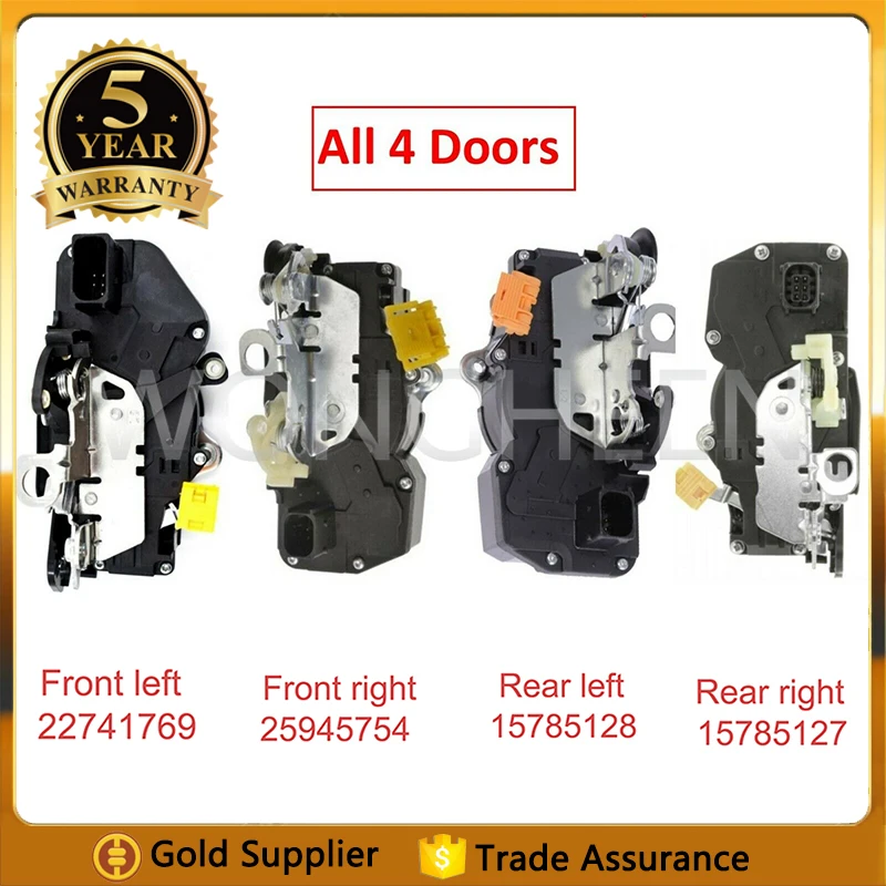 Door Lock Actuator Mechanism Fit For Chevy Tahoe Silverado Suburban ...