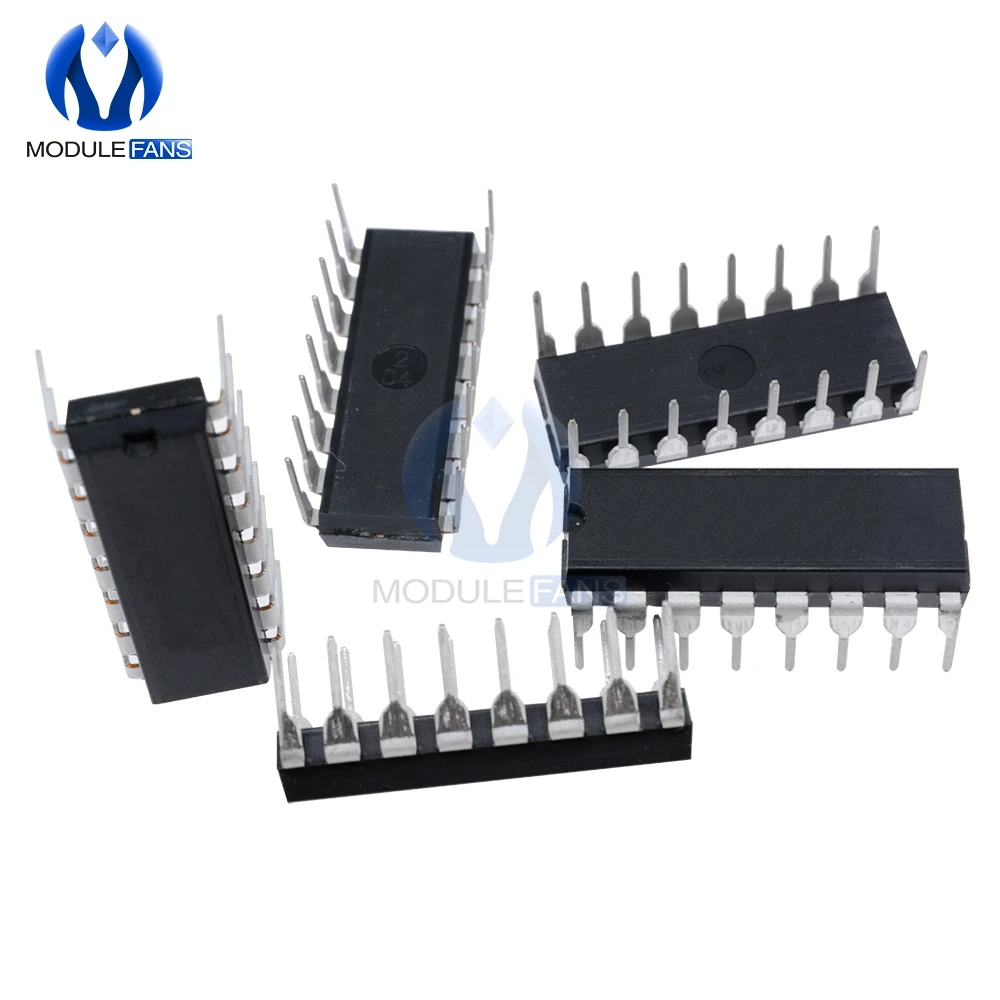 10pcs Ic Chips Cd4017 Cd4017be 4017 Dip-16 Decade Counter Divider Ic ...