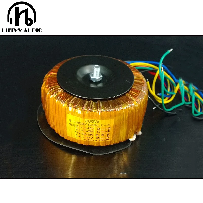 200w Toroidal Core Transformer (circular Transformer) For Power ...