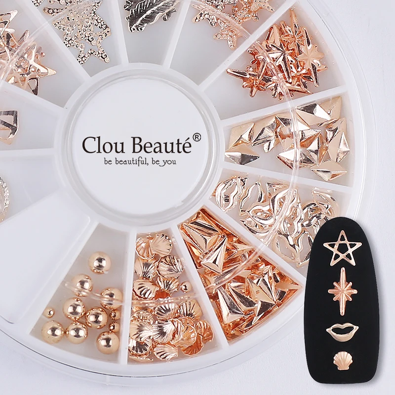 Clou-Beaute-Nail-Hybrid-3D-Nail-Art-Decoraciones-DIY-Nails-Accessories ...