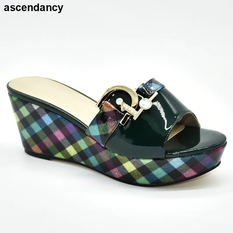 최신 하이힐 구두 펌프스 여성 구두 라인스톤 장식 아프리카 파티 펌프스 이탈리아 여성 웨딩 구두 신부 신발여성용 펌프