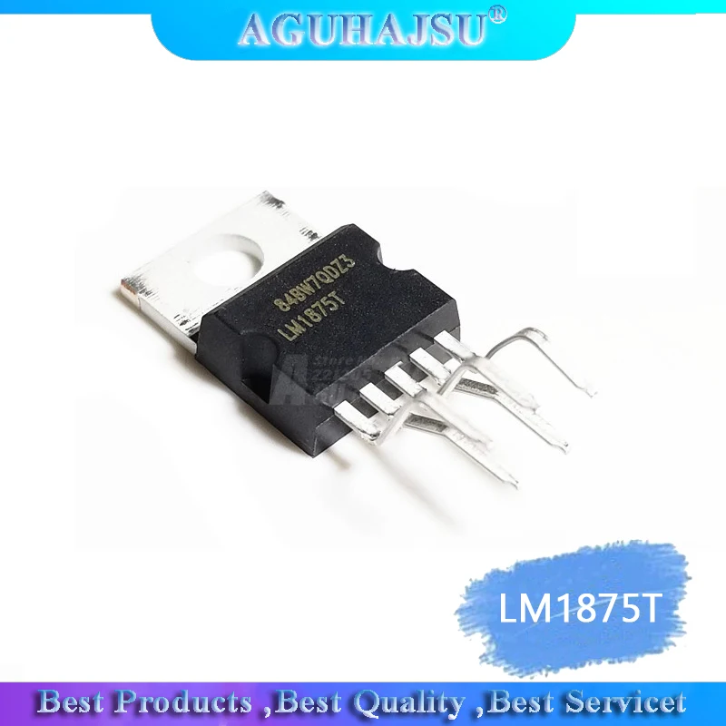 10pcs LM1875T TO220 5 LM1875 TO220 20W Audio power amplifier IC Integrated circuit|Integrated ...